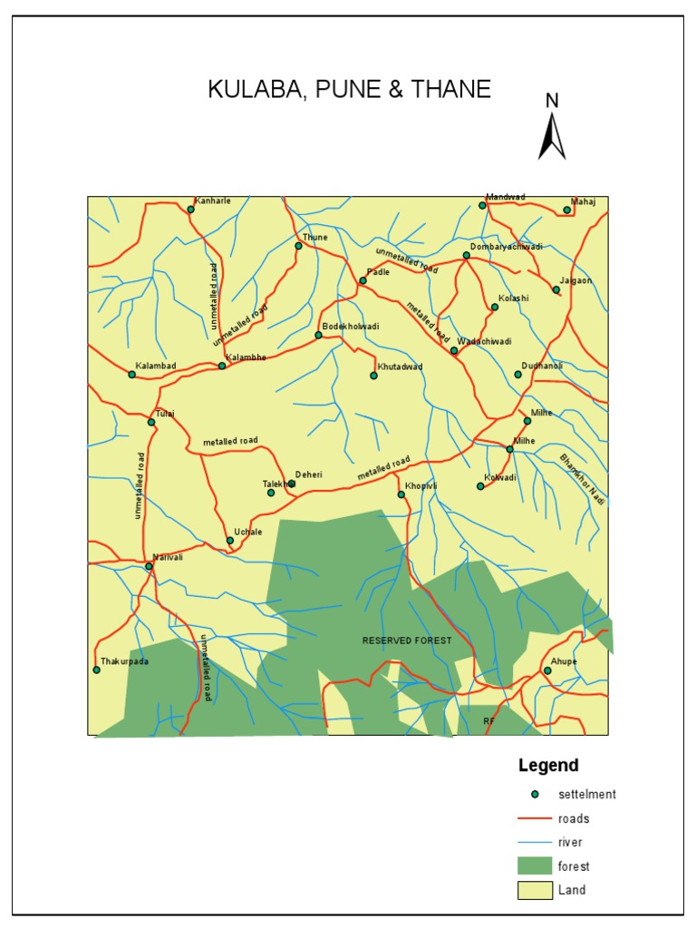 Kulaba, Pune & Thane: Legend | PDF | Nature