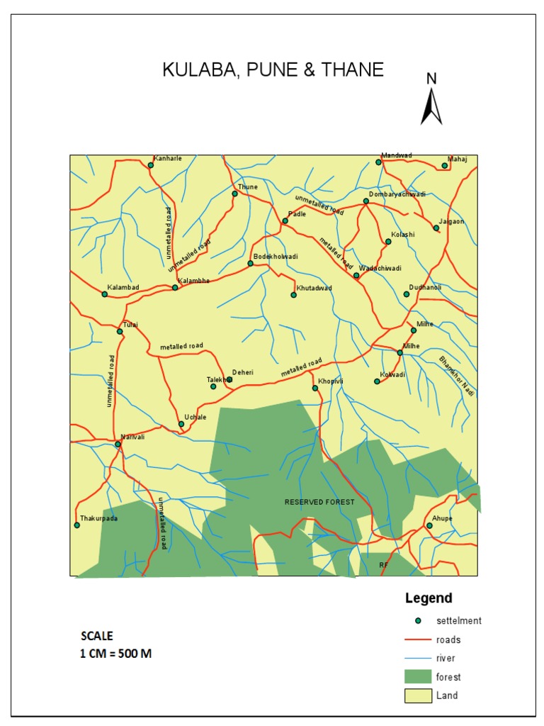 KULABA, PUNE & THANE REGION MAP | PDF