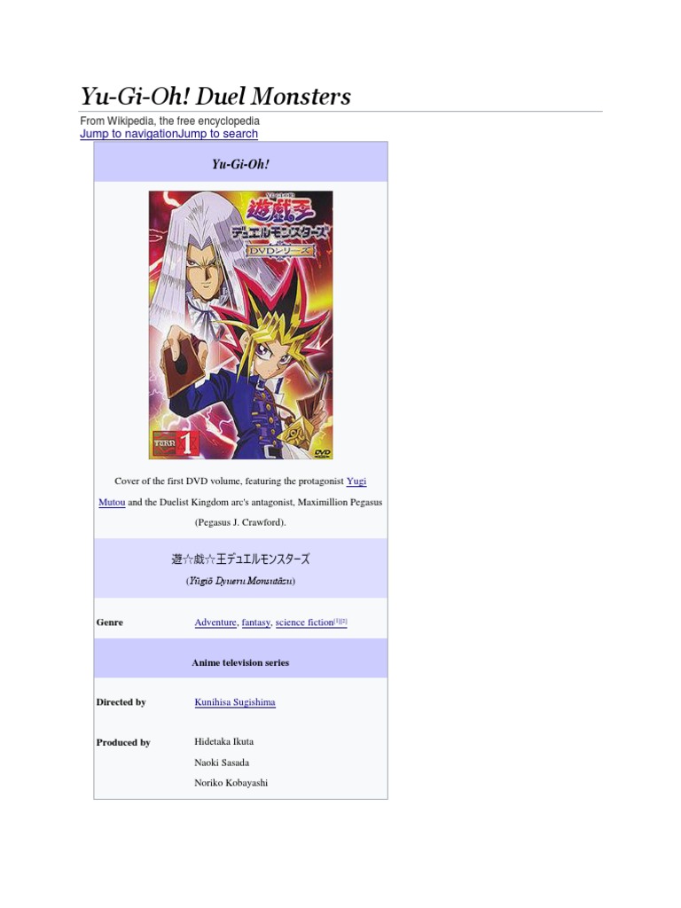 Yu-Gi-Oh! Duel Monsters | PDF | Shintoism | Entertainment
