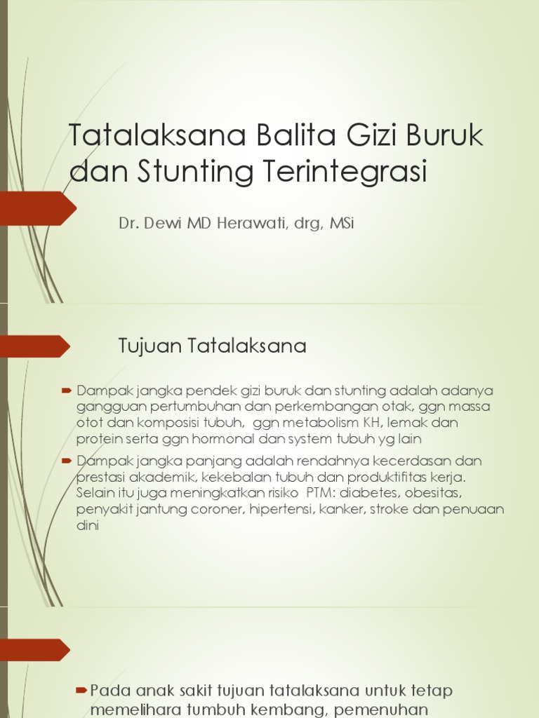 Tatalaksana Gizi Buruk | PDF