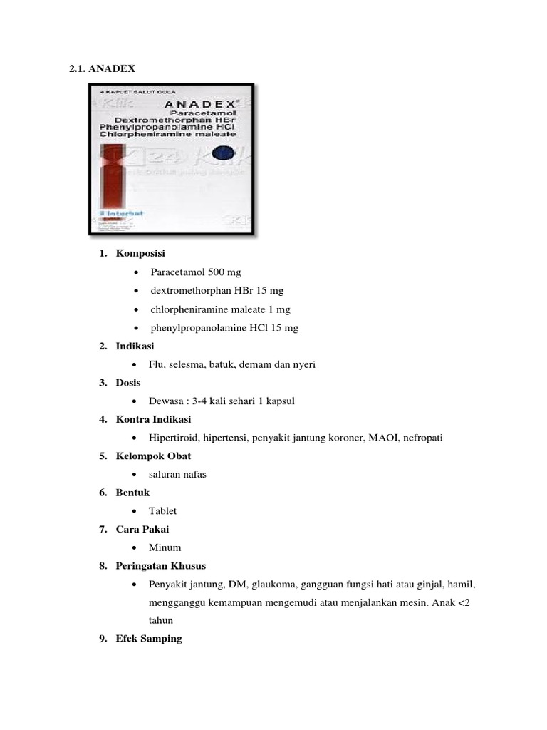 Obat Saluran Nafas: Dosis dan Indikasi | PDF | Kesehatan Holistik