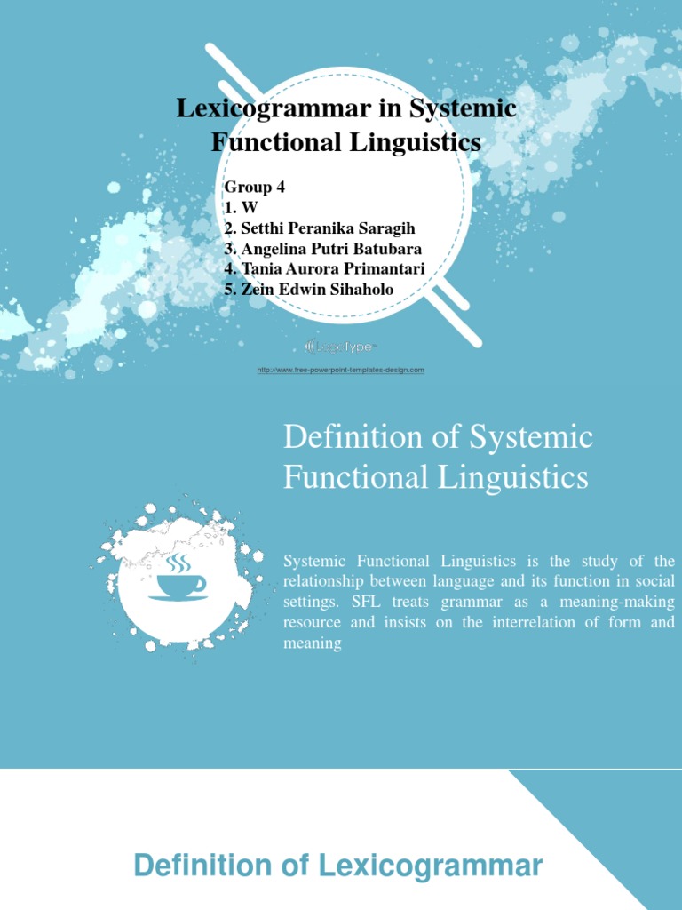 Lexicogrammar in Systemic Functional Linguistics | PDF