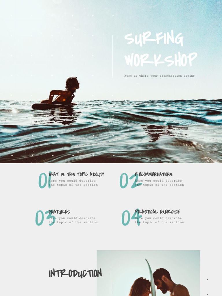 Surfing Workshop: Here Is Where Your Presentation Begins | PDF | Planets | Mercury (Planet)