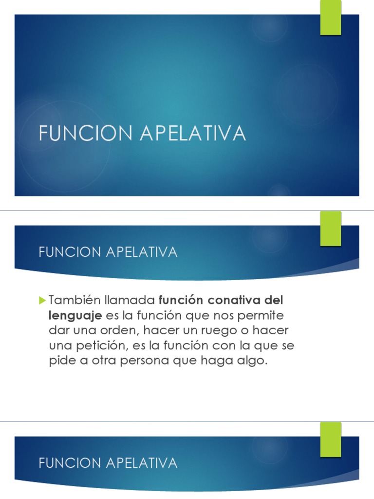 Funcion Apelativa | PDF | Gramática | Comunicación humana