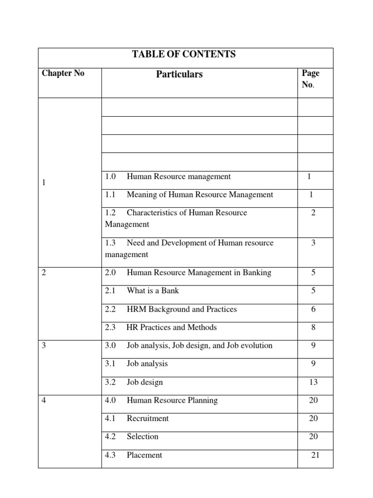 Human Resource Management in Banking Sector in "STATE BANK of INDIA by ...