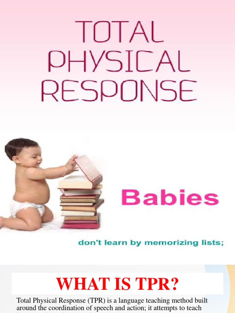 Total Physical Response | PDF | Language Acquisition | Semiotics