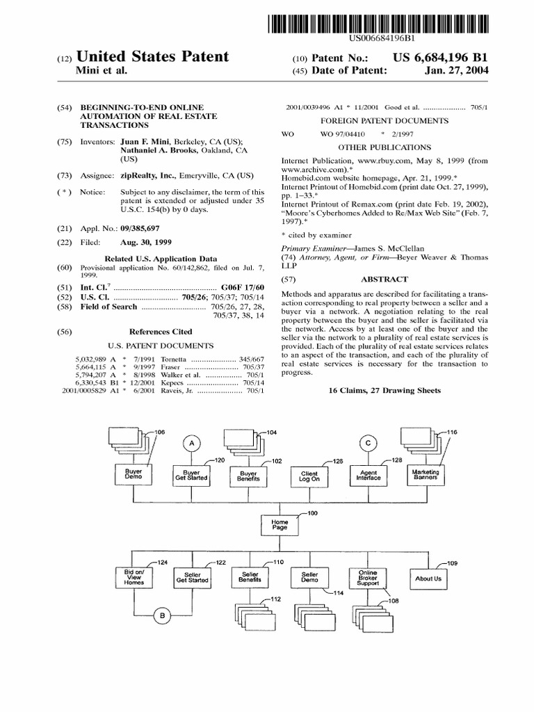 Pat US | PDF | Real Estate Broker | Sales
