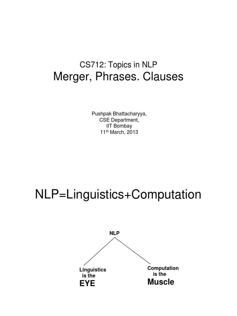 Merger Clauses 11 Mar 2013 | PDF | Phrase | Verb