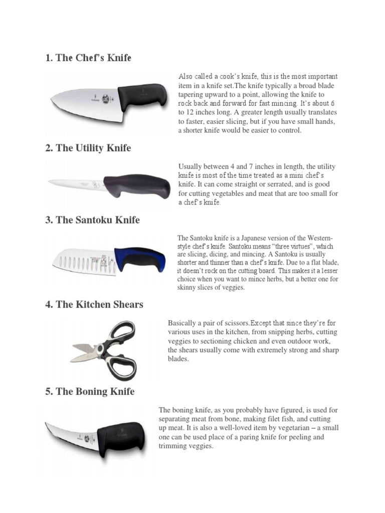 The Chef's Knife | PDF | Cutting | Knife