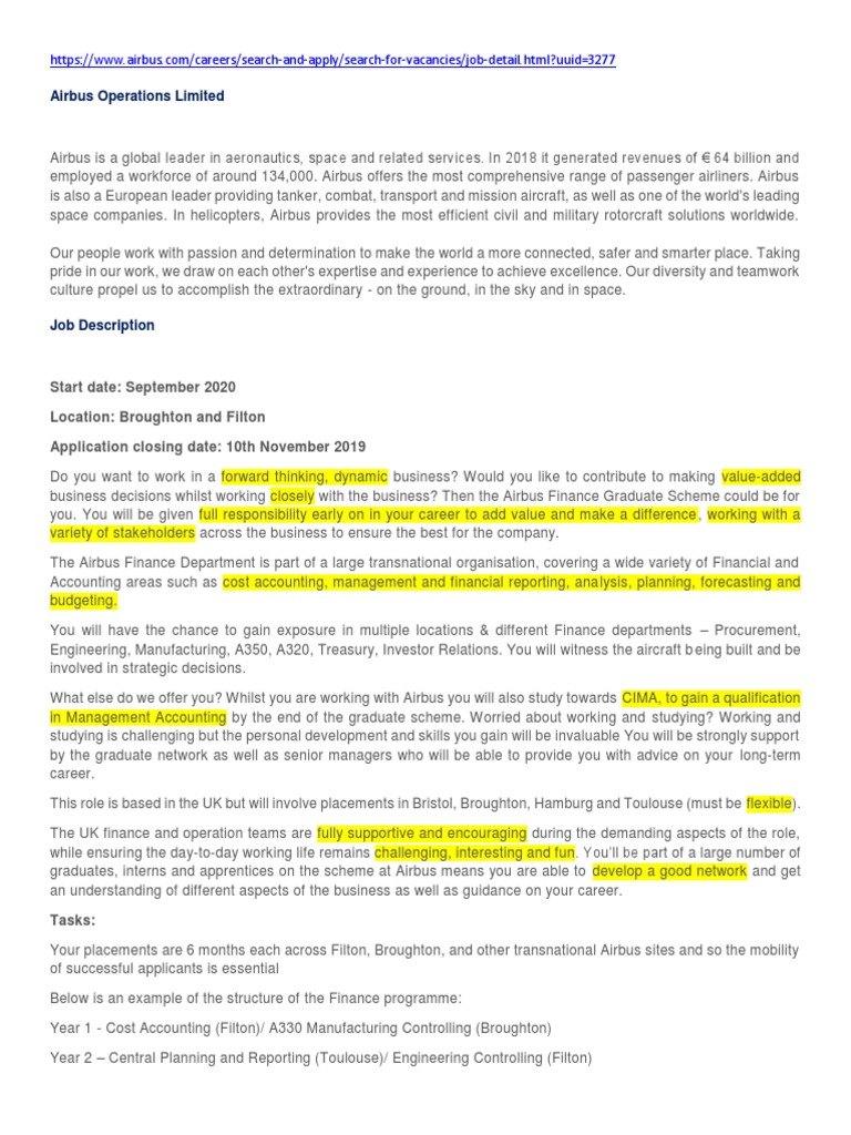 Airbus Operations Limited | PDF | Airbus | Aircraft