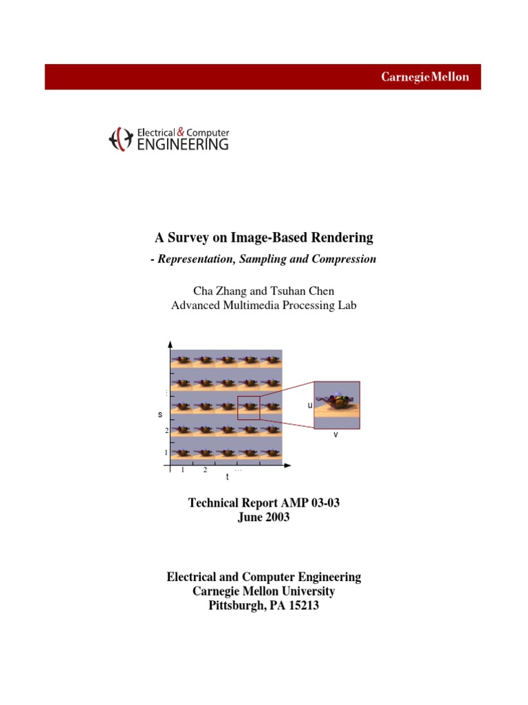 A Survey On Image-Based Rendering | PDF | Rendering (Computer Graphics) | Data Compression