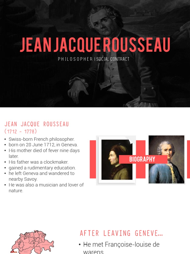 Jean-Jacques Rousseau Social Contract | PDF | Jean Jacques Rousseau ...