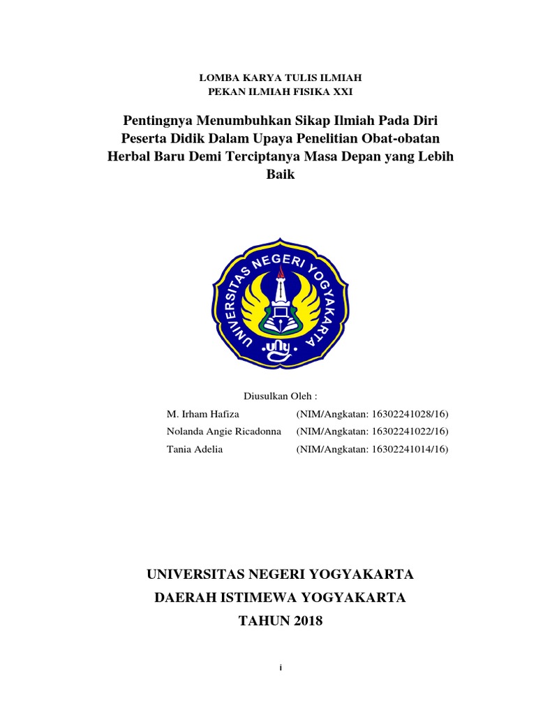 Contoh LKTI | PDF