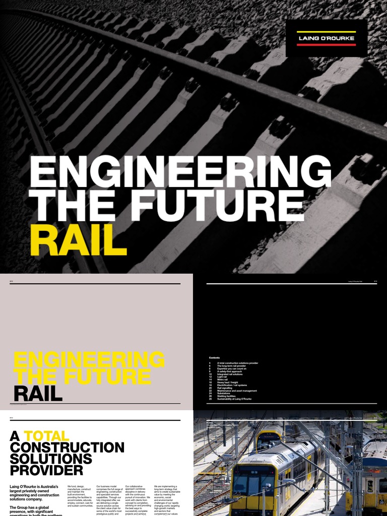 Rail Capability Statement | PDF | Rail Transport | Rapid Transit