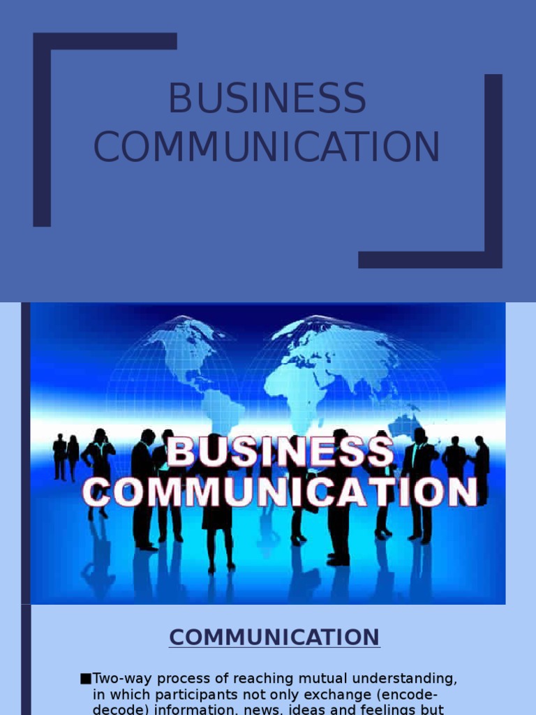 Importance of Business Communication | PDF | Communication | Leadership
