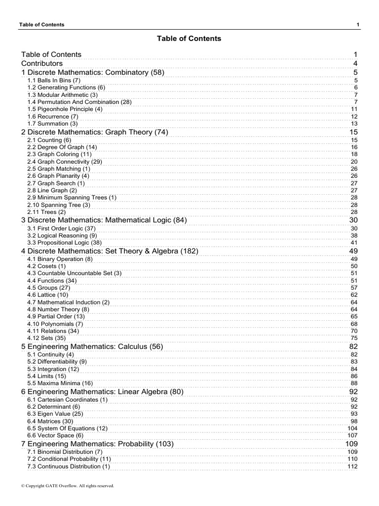 Vol1 Endb PDF | PDF | Permutation | Probability Distribution