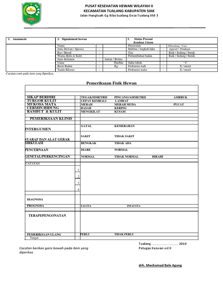 Ambulator Hewan | PDF