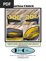 Alecia Tote Bag - Free Pattern and Tutorial by Miko Craft | PDF