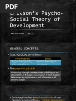 Theories of Development HANDOUTS | PDF | Developmental Psychology ...
