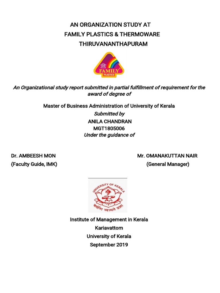 Family Plastics | PDF