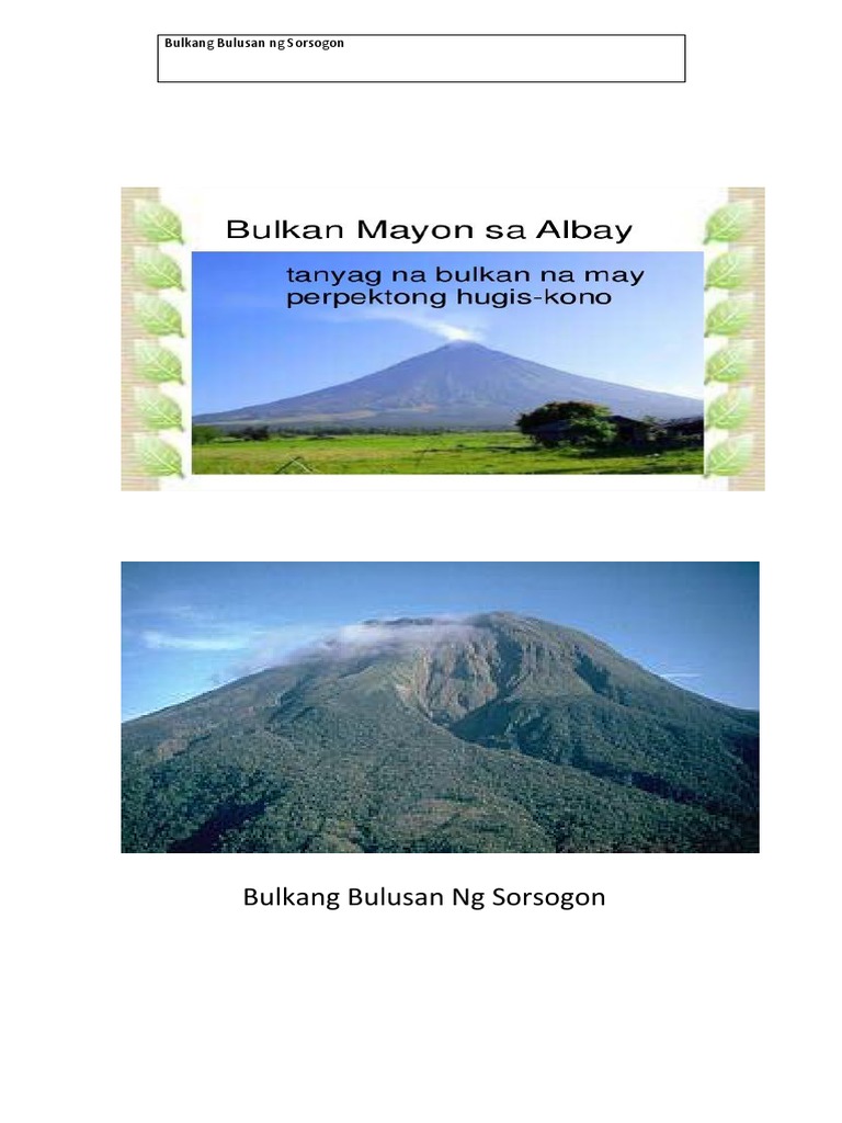 Bulkang Bulusan | PDF