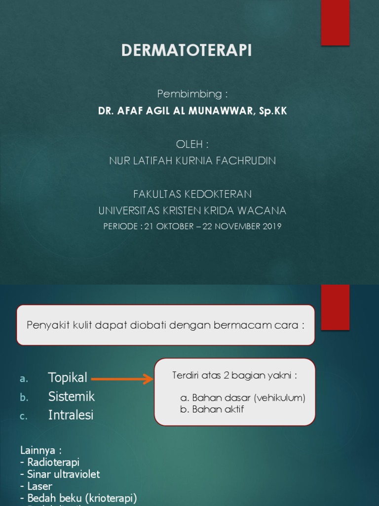 Dermatoterapi | PDF