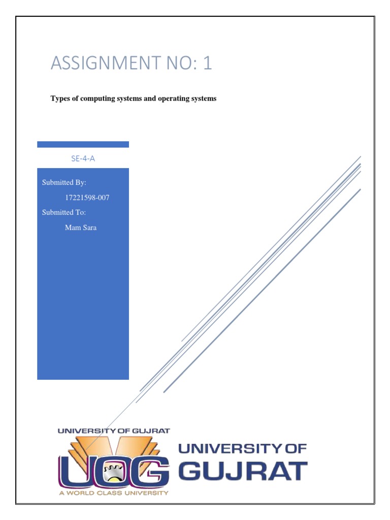 Types of OS and Computing Environments | PDF | Operating System | Real ...