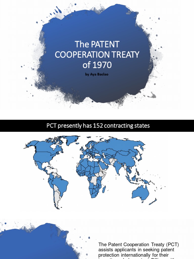 Patent Cooperation Treaty | PDF | Patent Application | Priority Right