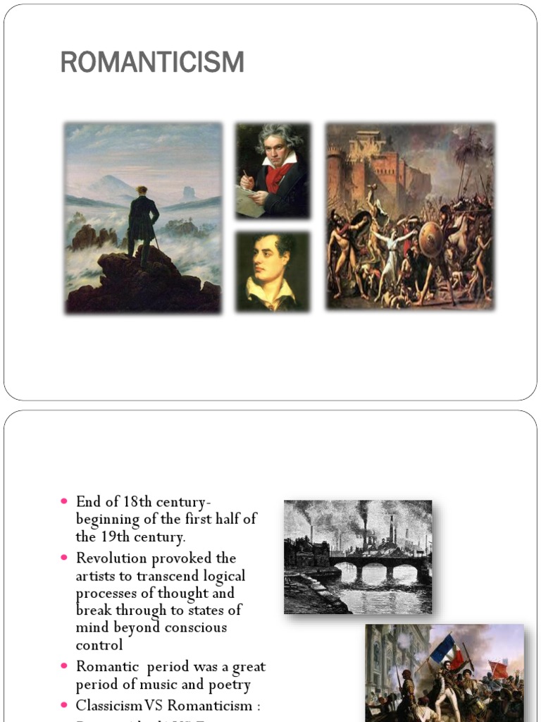 The Rise and Key Ideas of Romanticism | PDF | William Wordsworth | Lord ...