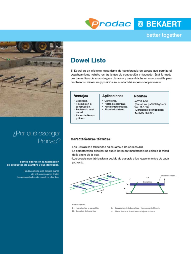 ET Dowel Listo | PDF