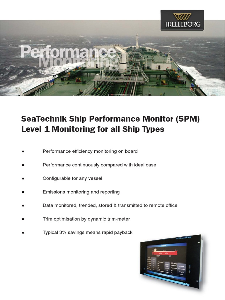 Seatechnik Ship Performance Monitor (SPM) Level 1 Monitoring For All ...