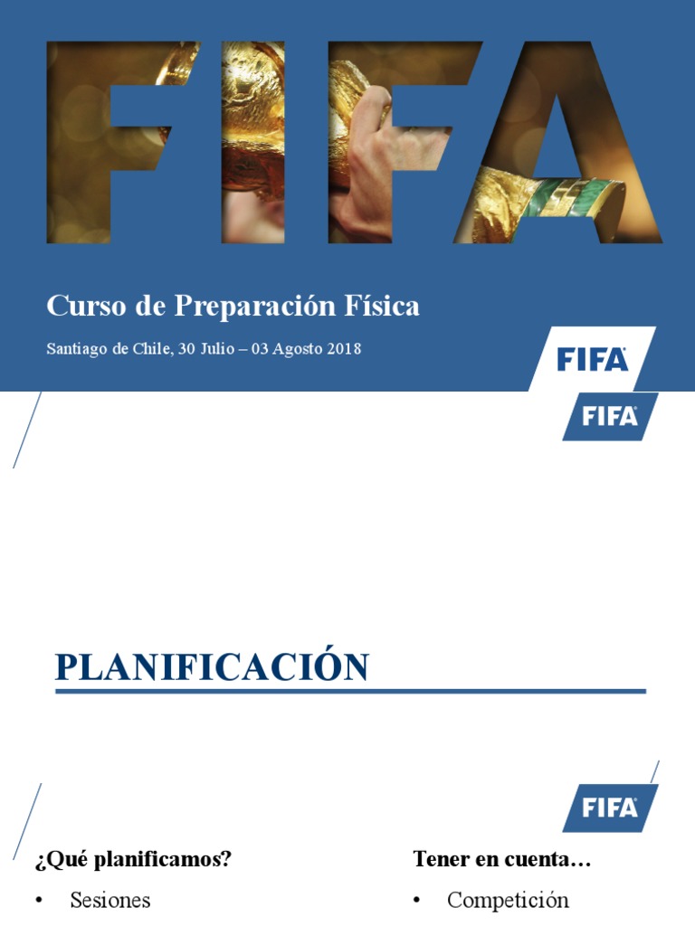 Planificación FIFA | PDF | Asociación de Futbol | Deportes atléticos