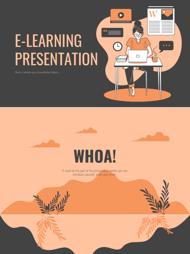 E-Learning Presentation: Here Is Where Your Presentation Begins | PDF ...