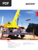 Grove RT880E Lifting Charts | PDF | Crane (Machine)