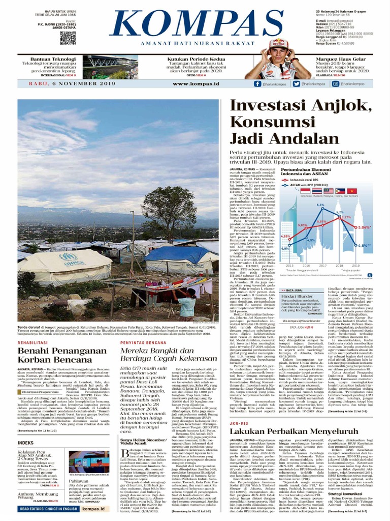 Kompas 06 Nov 2019 PDF | PDF