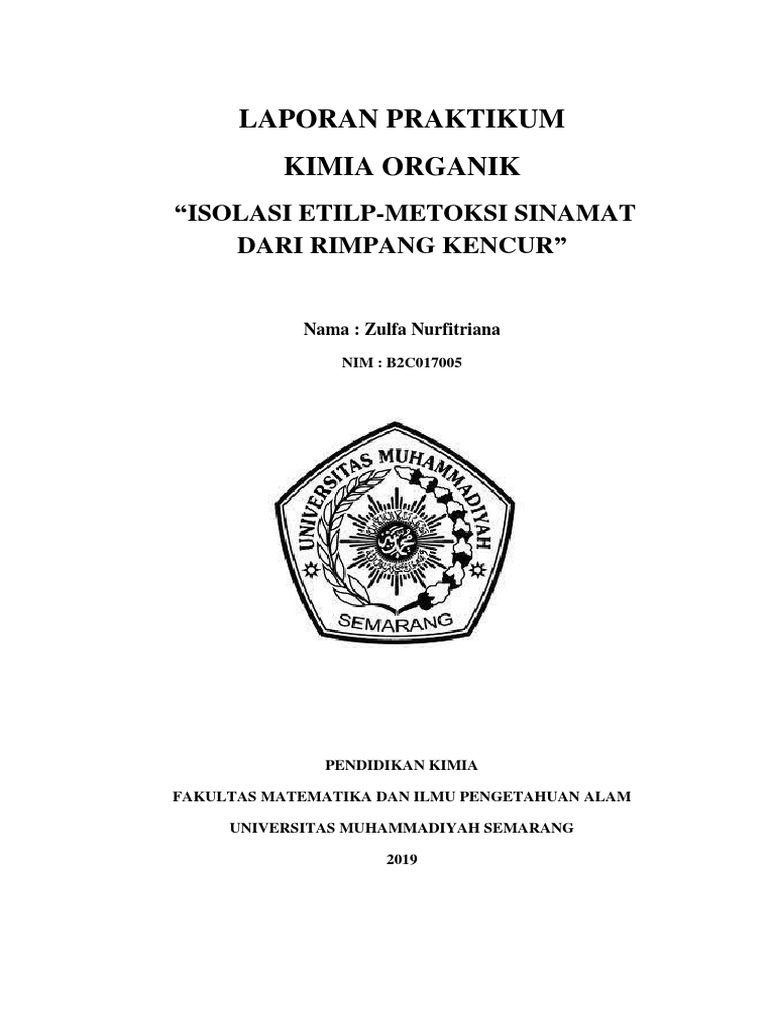 Sintesis Nitrobenzena: Isolasi dan Karakterisasi Produk Reaksi Nitrasi ...