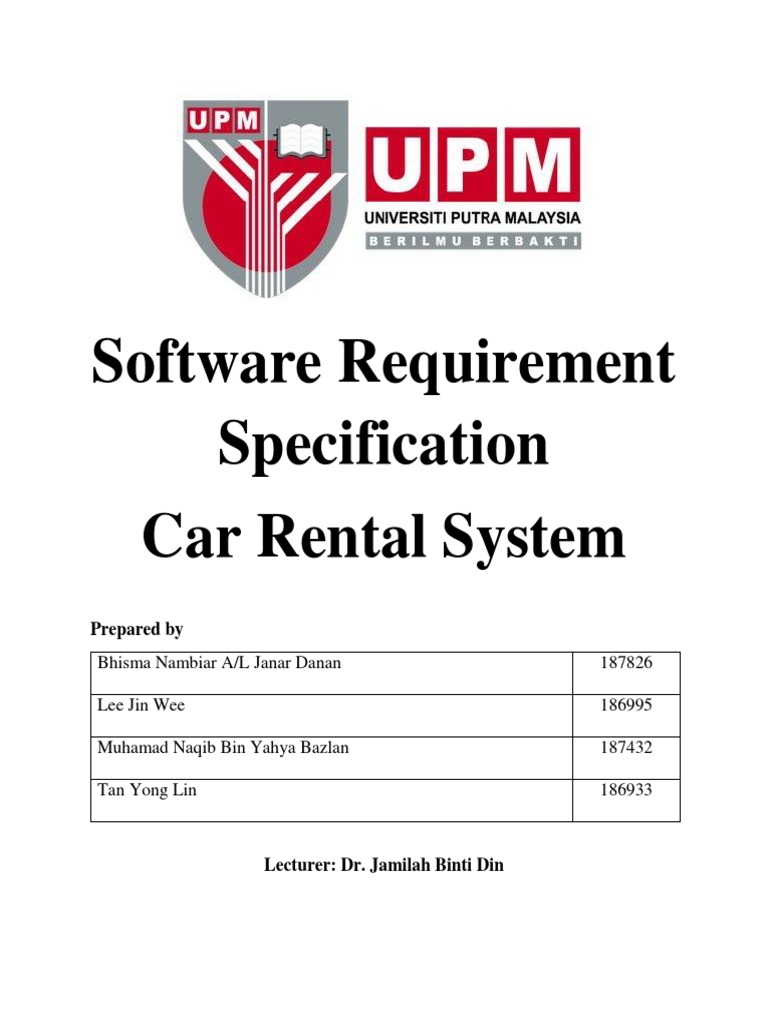 Software Requirement Specification | PDF | User (Computing) | Use Case