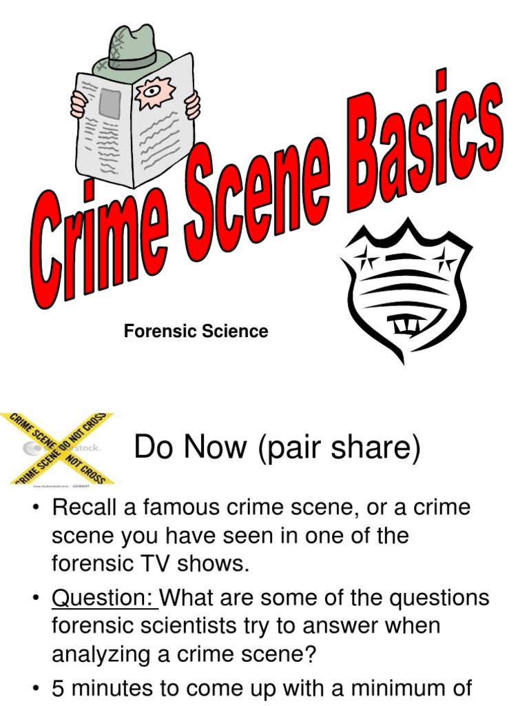 Crime Scene Basics | PDF | Crime Scene | Forensic Science
