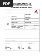 NDT Report Forms | PDF | Nondestructive Testing | Applied And ...