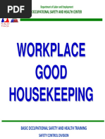 Clean As You Go Safety Talk PDF | PDF | Housekeeping | Hazards