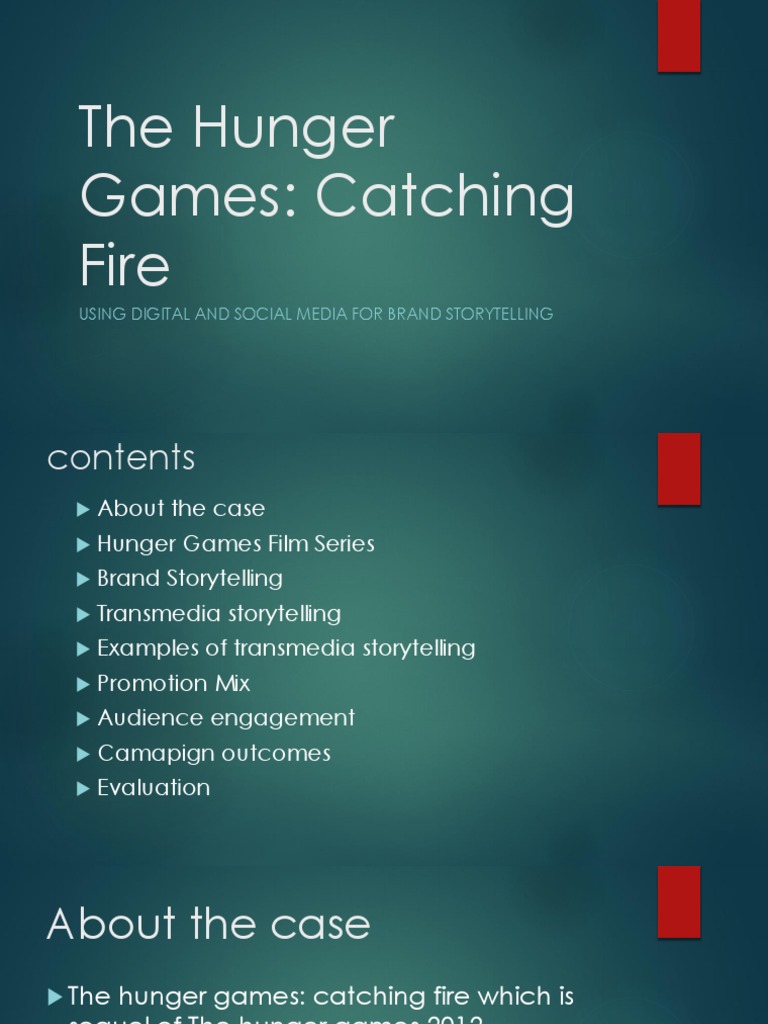 The Hunger Games | PDF | The Hunger Games | Storytelling