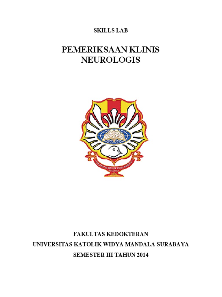 Skills Lab Pemeriksaan Neurologi - 2014 PDF | PDF