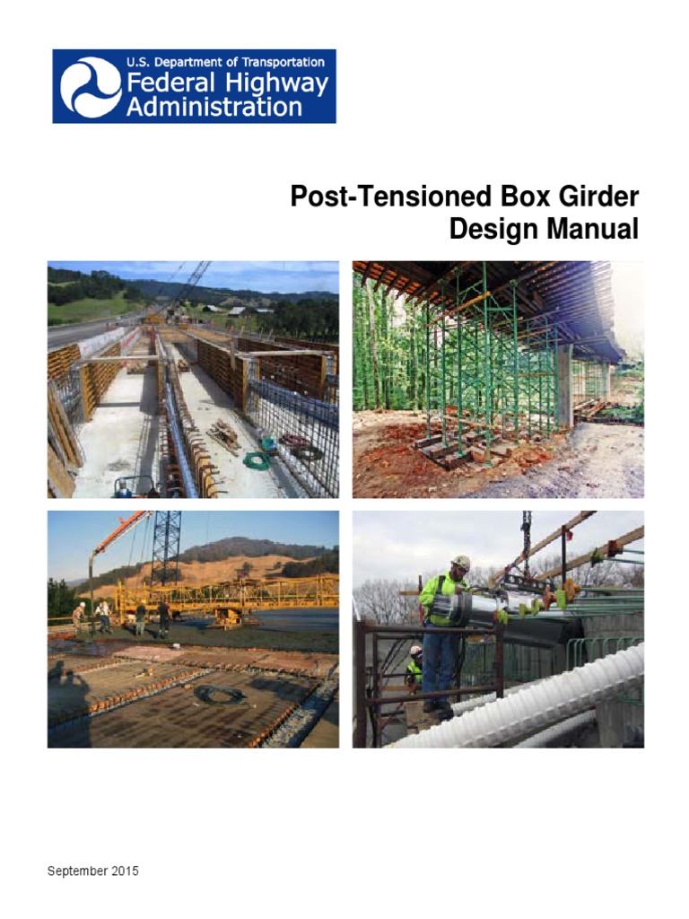 Post Tensioned Box Girder Design Manual (3) (001-200) | PDF ...