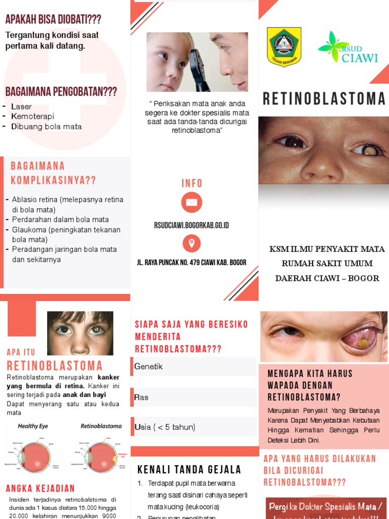 Leaflet Retinoblastoma | PDF | Pengembangan Diri | Sains & Matematika