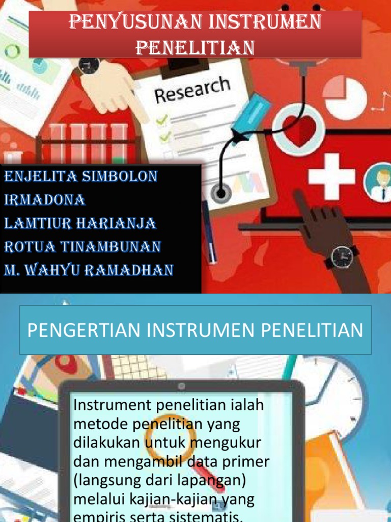Panduan Penyusunan Instrumen Penelitian | PDF | Karier & Perkembangan ...