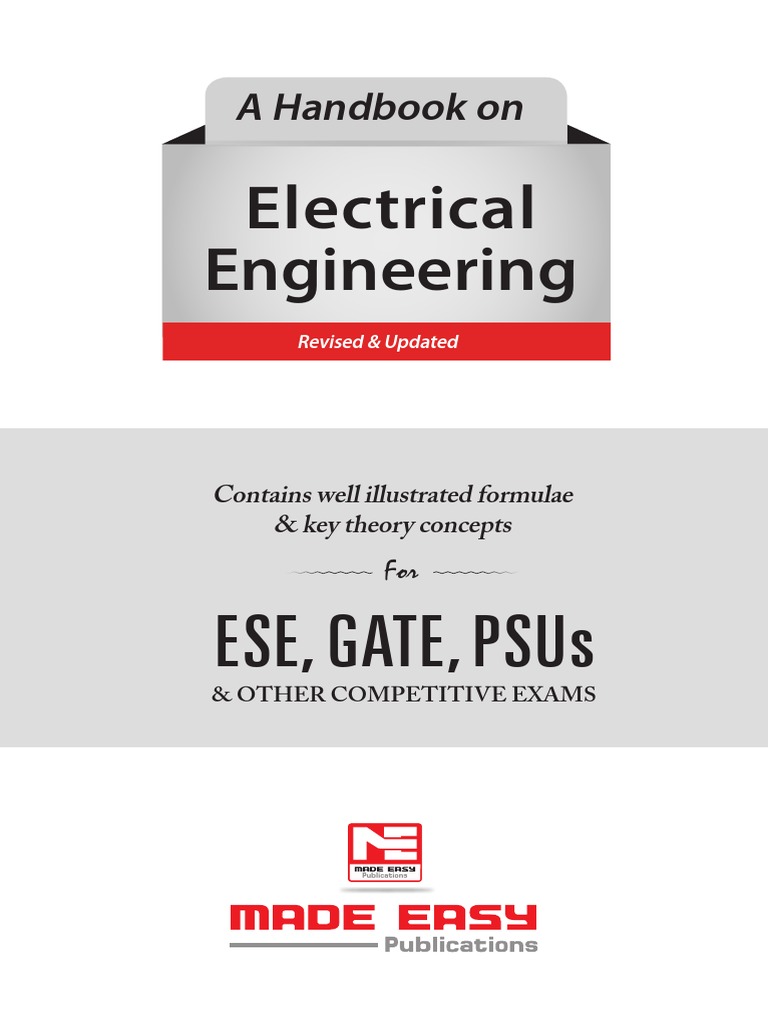 Electrical Engineering Hand Book | PDF | Electrical Network | Transistor