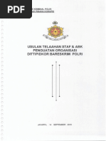 Perkap No 5 2022 TTG Perwabkeu Dilingkungan Polri | PDF