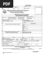 New Connection Application Form LT | PDF