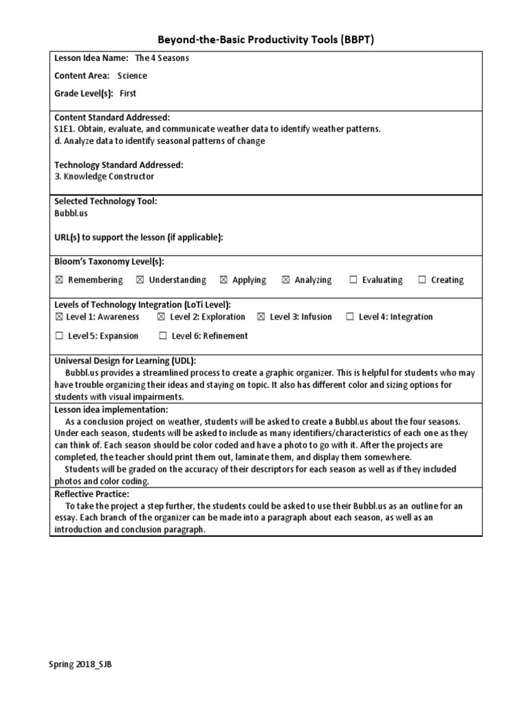 Beyond-the-Basic Productivity Tools (BBPT) | PDF