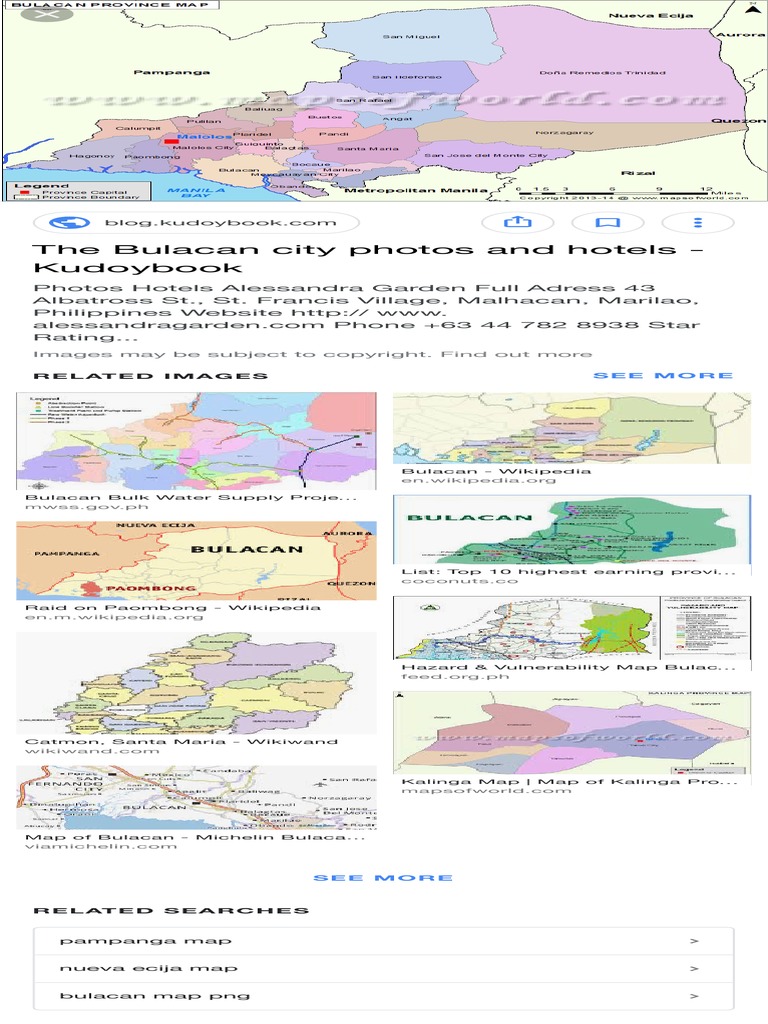 Bulacan Province Map Overview | PDF